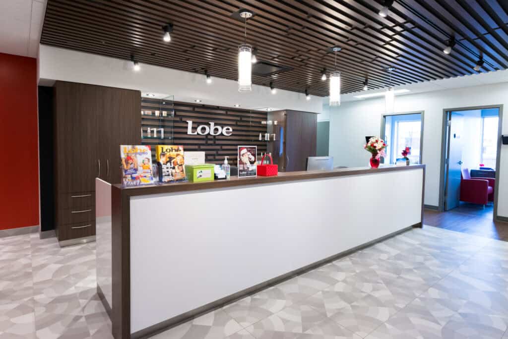 Design Intérieur de la Clinique Lobe - Espace Concept